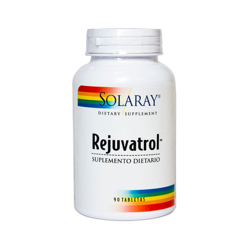 Rejuvatrol x 90 tabletas - Solaray – Artemisa Productos Naturales